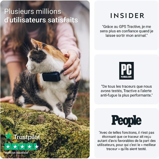 GPS Tractive Cat Mini pour chat