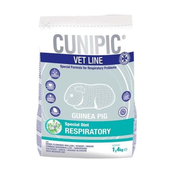 Cunipic Vetline Respiratory pour cochon d'Inde