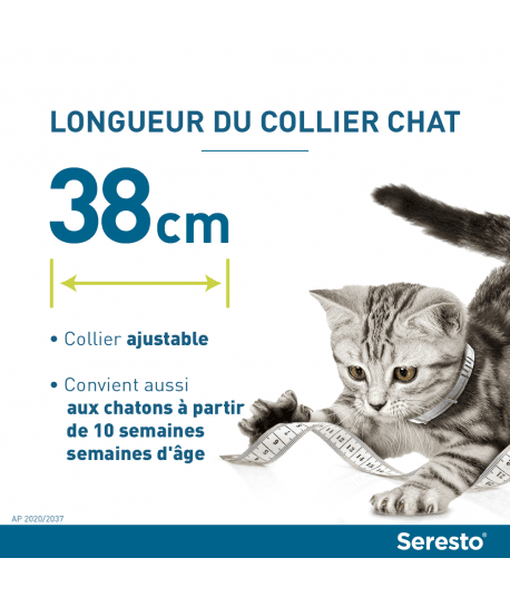 Seresto Collier Antiparasitaire Chat - placedesvetos.com
