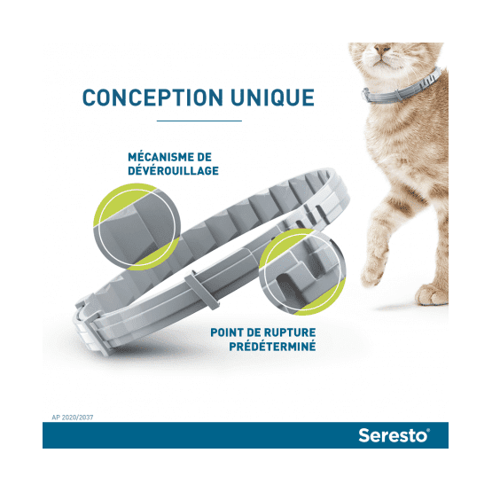 Seresto Collier Antiparasitaire Chat - placedesvetos.com