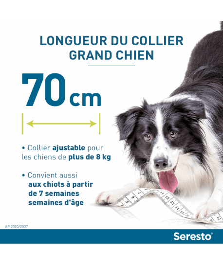 Seresto Collier Antiparasitaire Grand Chien
